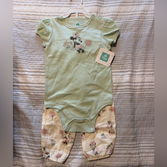Disney | Matching Sets | Disney Baby Outfit With Minnie Mouse | Poshmark